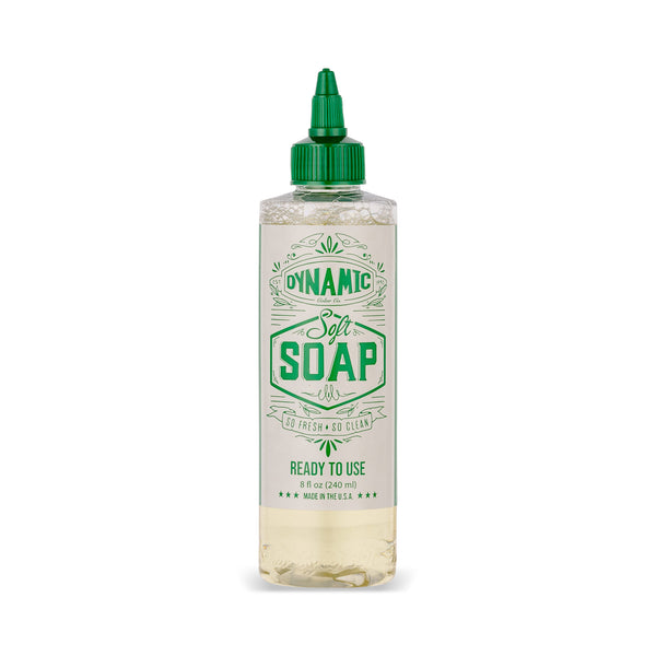 Dynamic Soft Green Soap Bottle 8oz – Miamitattoosupplies.com