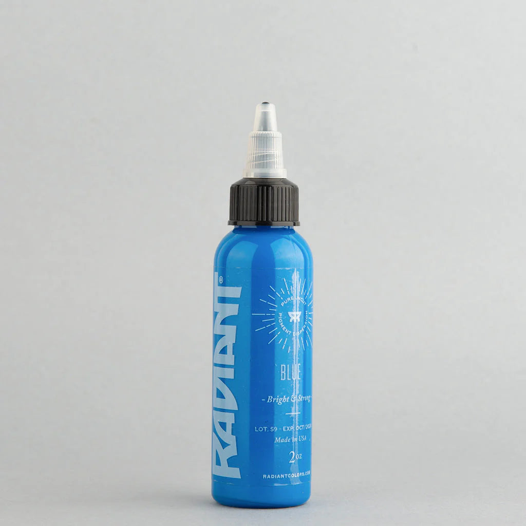 Radiant Ink - Blue 1oz – Miamitattoosupplies.com