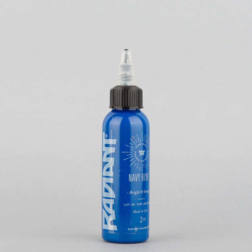 Radiant Ink - Navy Blue 1oz – Miamitattoosupplies.com