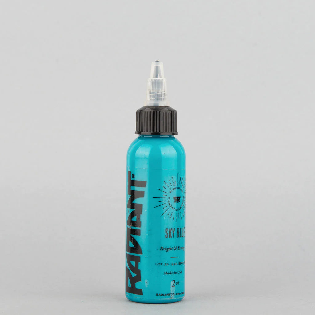 Radiant Ink - Sky Blue 1oz – Miamitattoosupplies.com